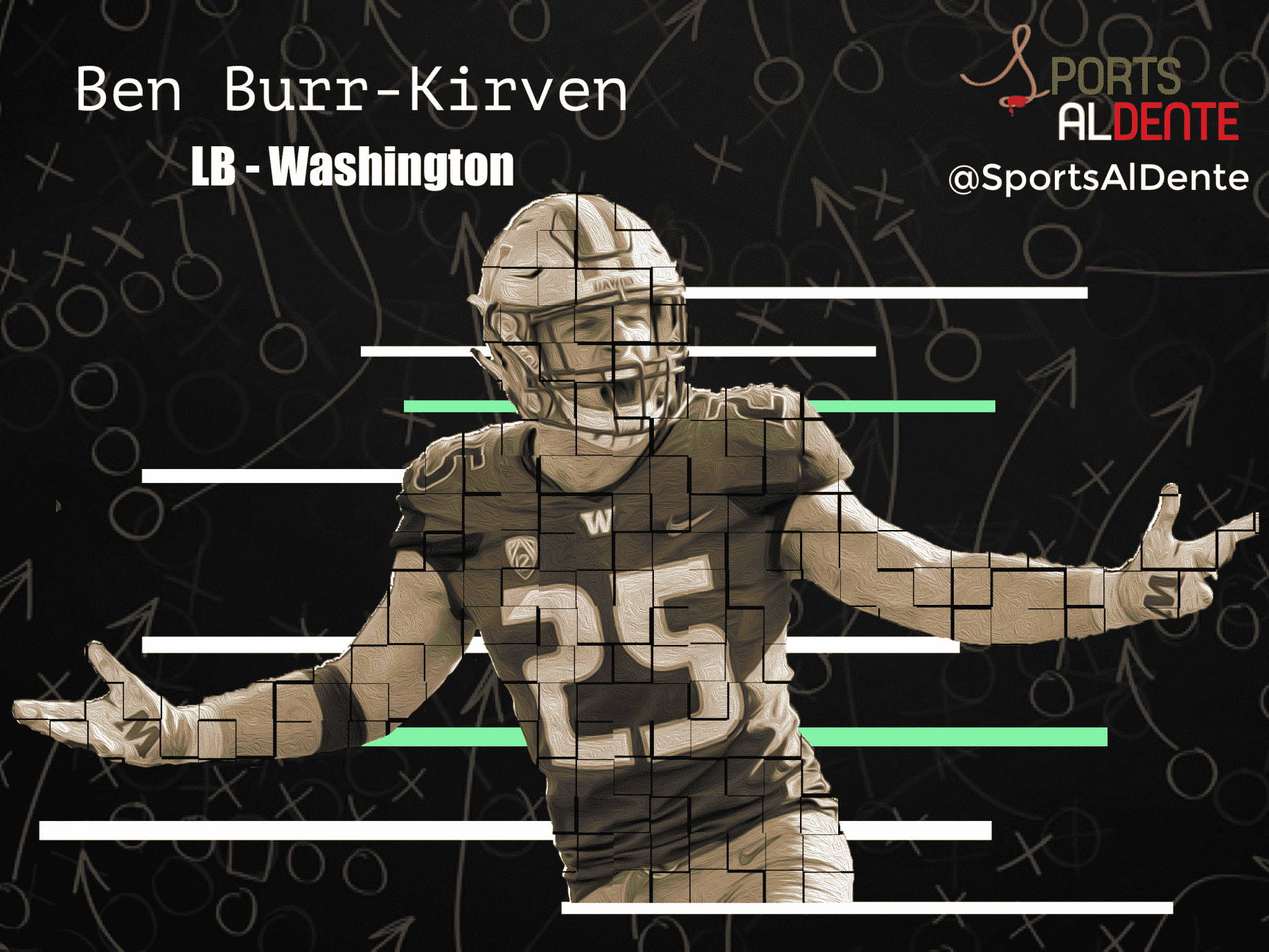 Ben Burr-Kirven NFL Draft Profile - LAFB Network