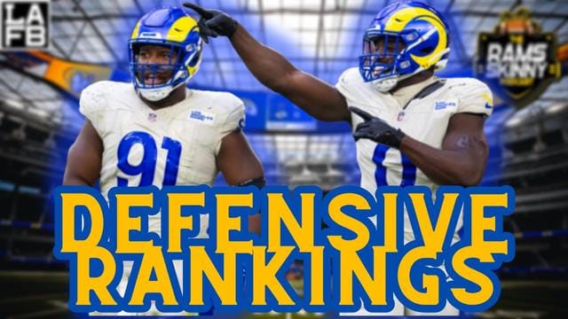 Los Angeles Rams Defensive Positional Rankings Heading Into Training ...