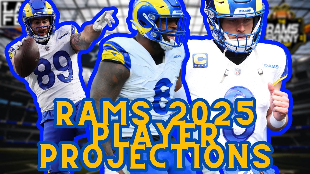 WATCH: What Los Angeles Rams Projections Really Say About Their 2025 ...