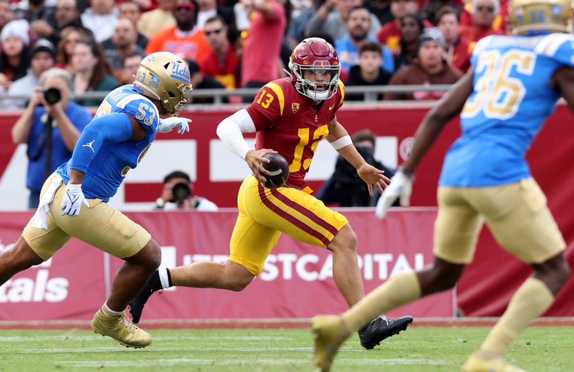 USC Trojans QB Caleb Williams Almost Transferred To The UCLA Bruins ...