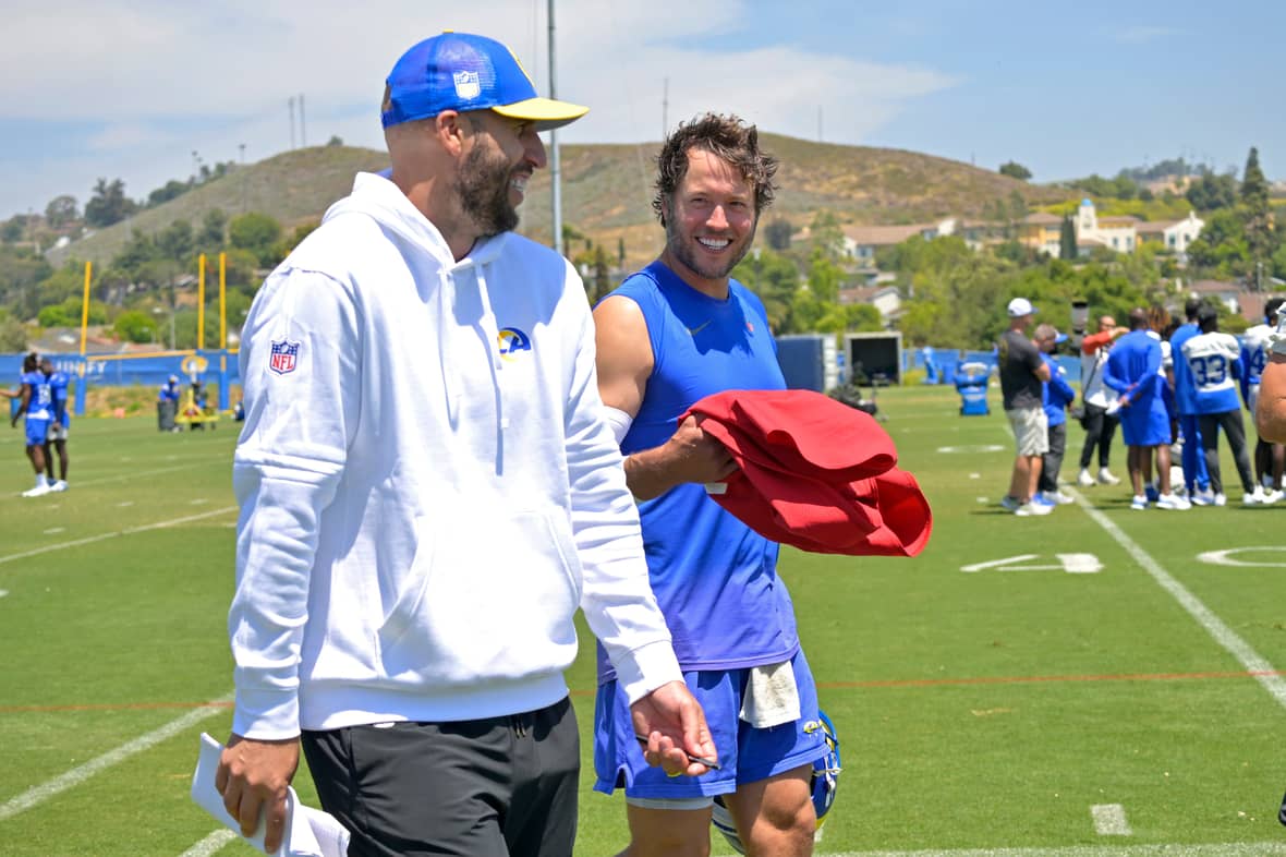 Rams QB Matthew Stafford “Happy To Be Playing Football, Love Doing It ...