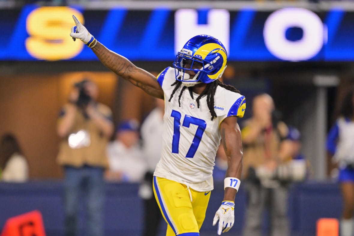Rams Share New Encouraging Davante Adams Injury Update - LAFB Network