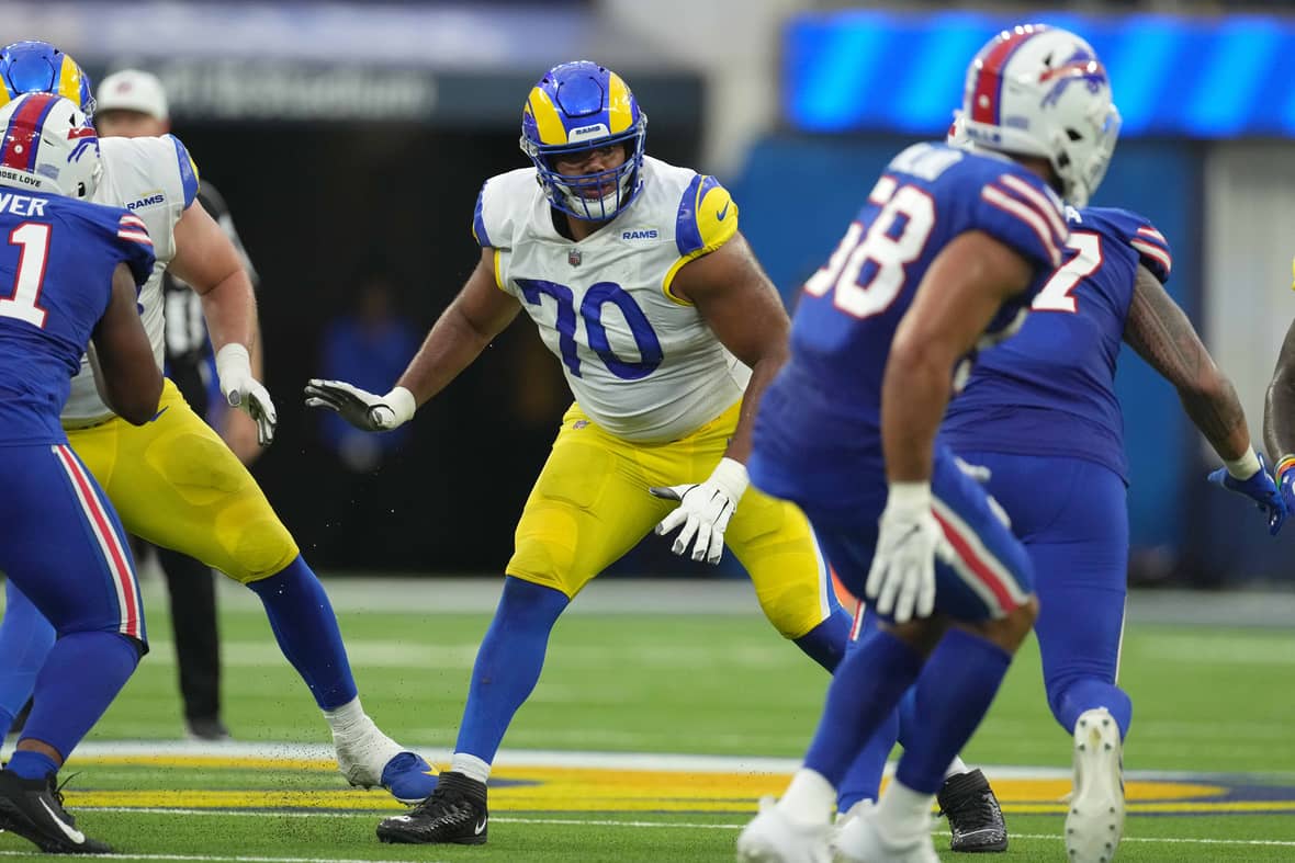 Who Will Be The Left Tackle For The Rams Offensive Line In Week 1 Of ...