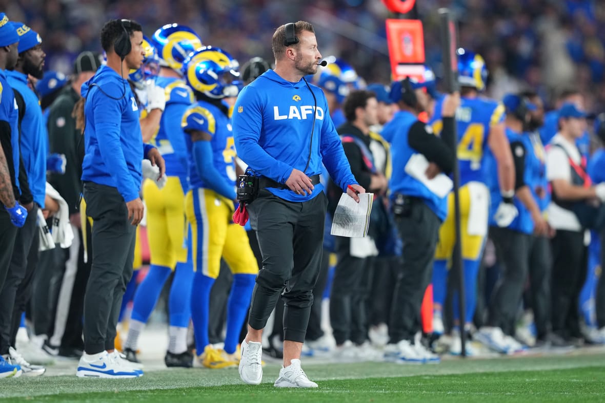 Rams Coach Sean McVay Gives Opinion On Infamous 'Tush Push' - LAFB Network