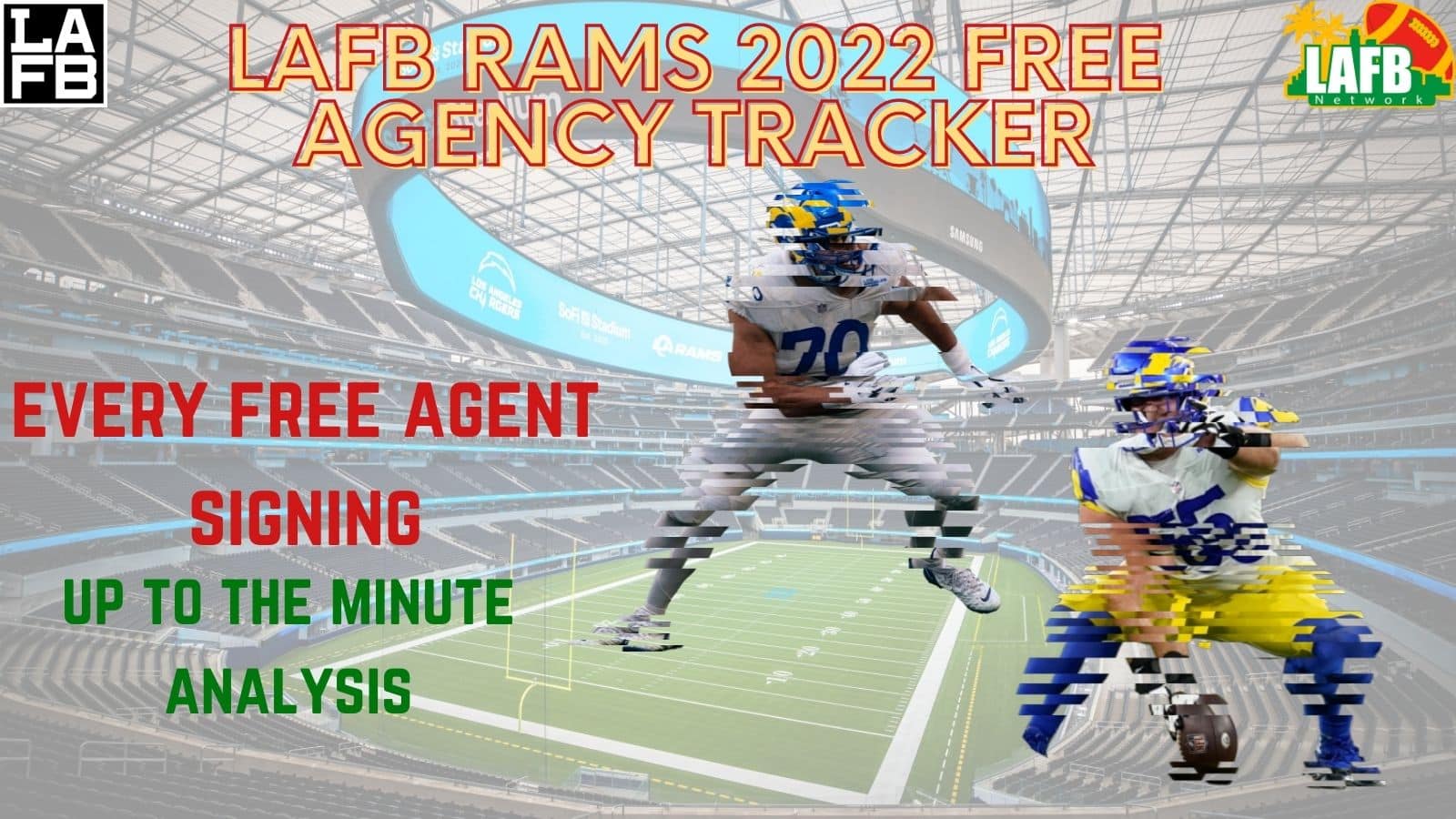 Los Angeles Rams 2022 Free Agency Tracker - LAFB Network